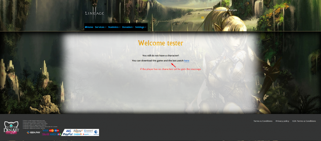 L2OFF ACP + DONATE PANEL - Shop DenArt Designs