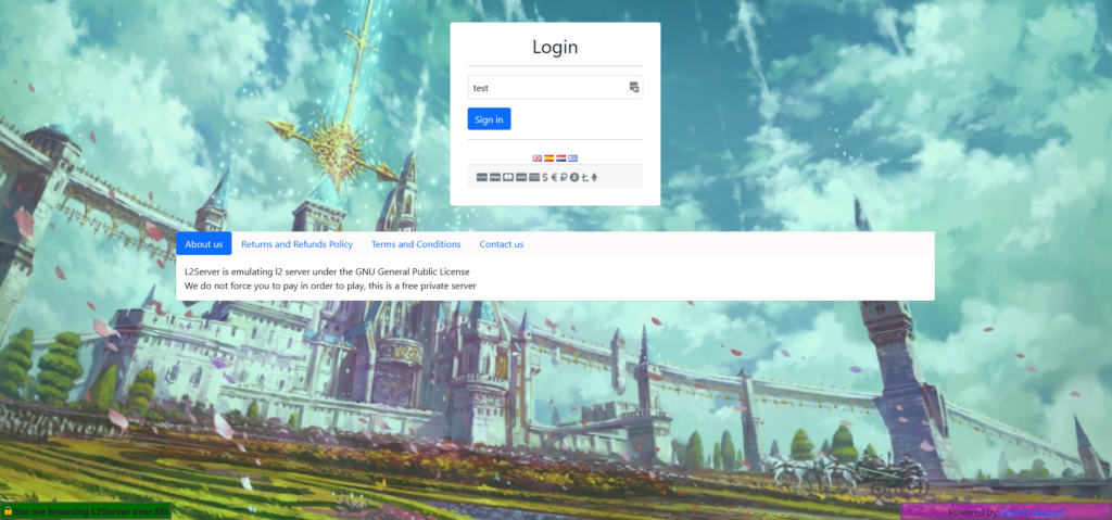 OFFICIAL Auto Donate Panel V4 Multiserver L2OFF-L2J