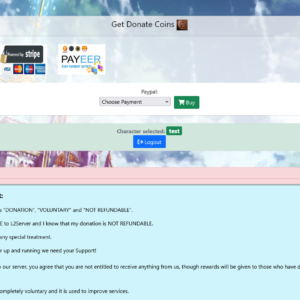 Auto Donate Panel V4 Multiserver L2OFF-L2J (DenArt Designs)